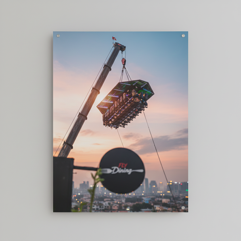 Posters for FlyDining Wall Art and Sky Dining Décor - FlyDining.com