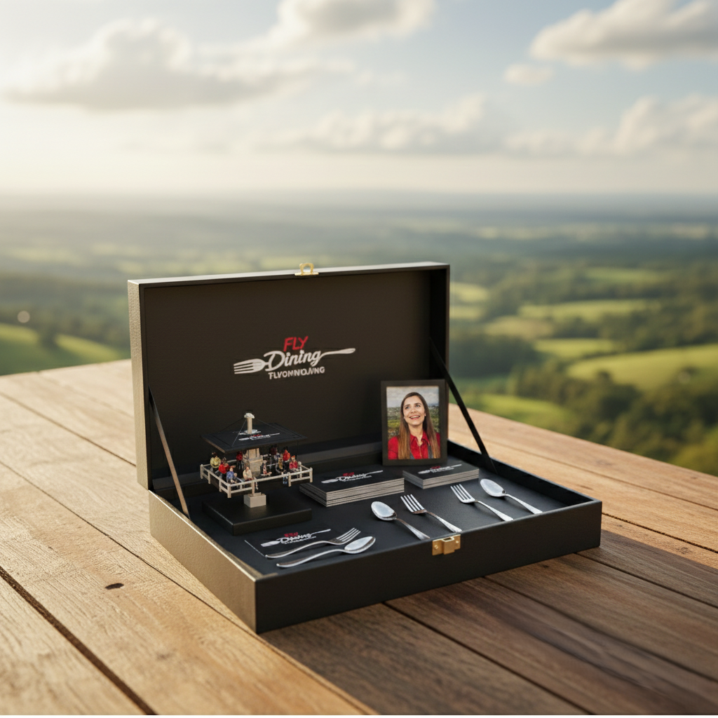 Cutlery Gift Set for FlyDining Sky Dining Guests - FlyDining.com